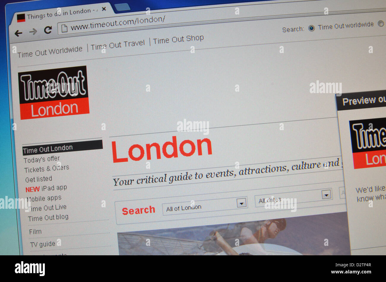 Timeout hi-res stock photography and images - Alamy