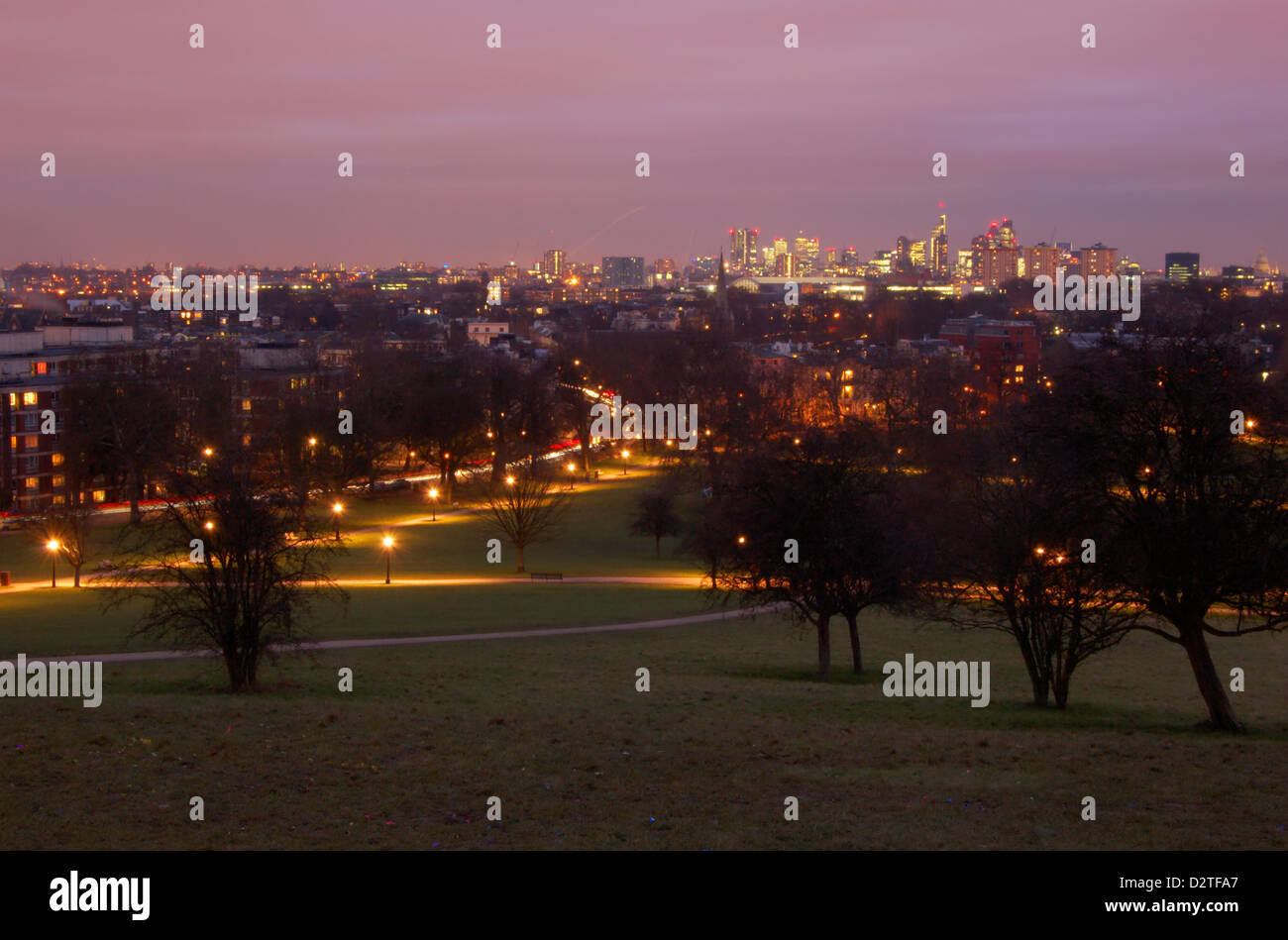 Primrose Hill London Night