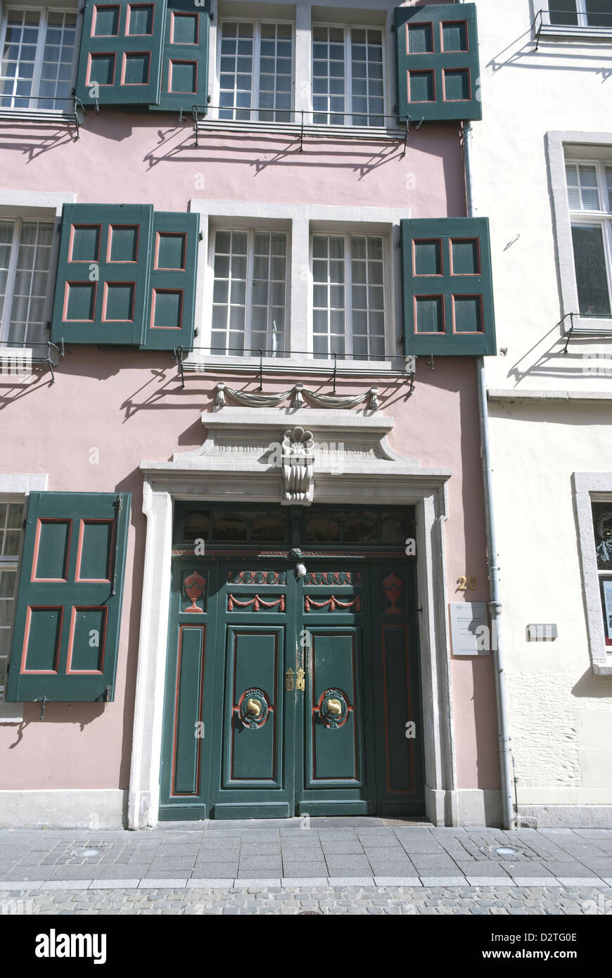 Beethoven House (German Beethoven-Haus) in Bonn, Germany, Beethoven's ...