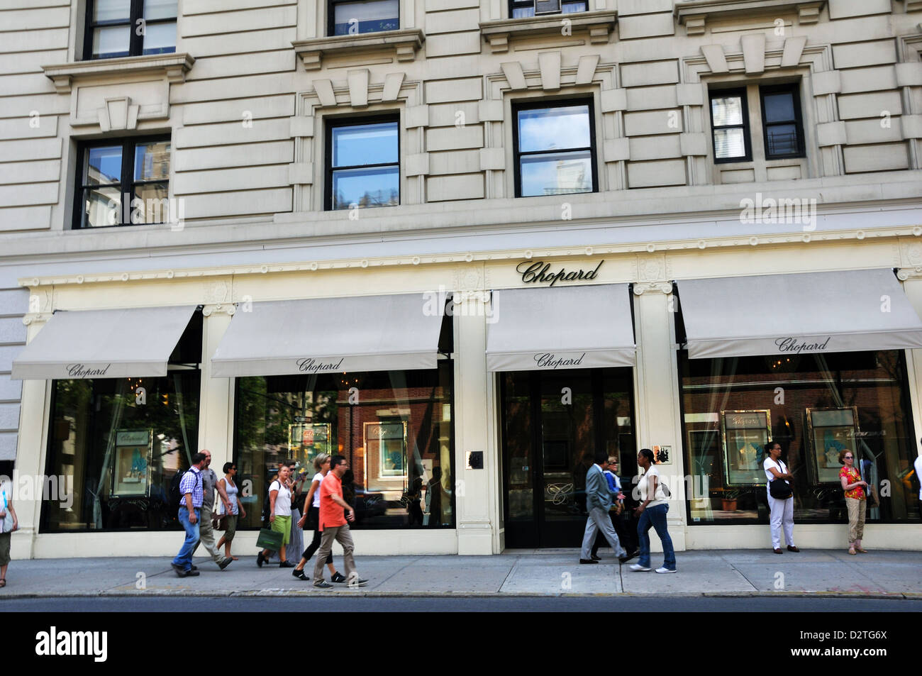 Chopard - Swiss Luxury Watches and Jewellery store, New York, USA Stock ...