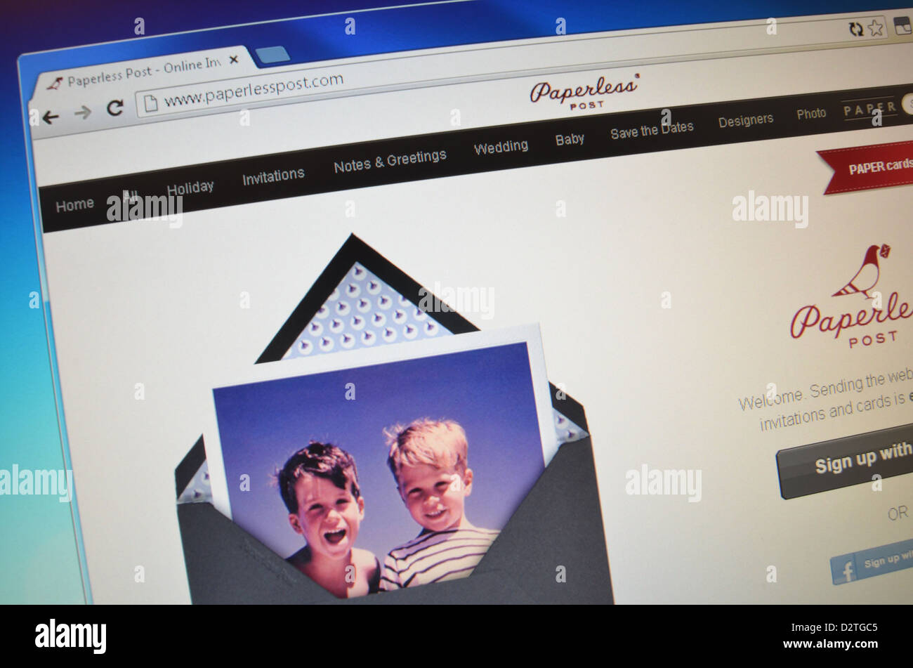 Paperless post hi-res stock photography and images - Alamy