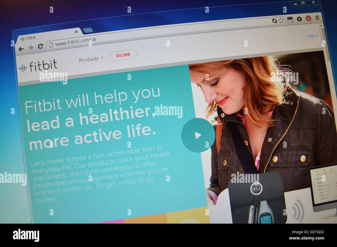 Fitbit logo hi-res stock photography and images - Alamy