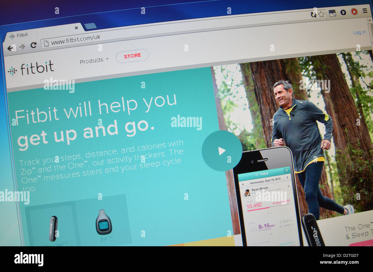 Fitbit logo hi-res stock photography and images - Alamy