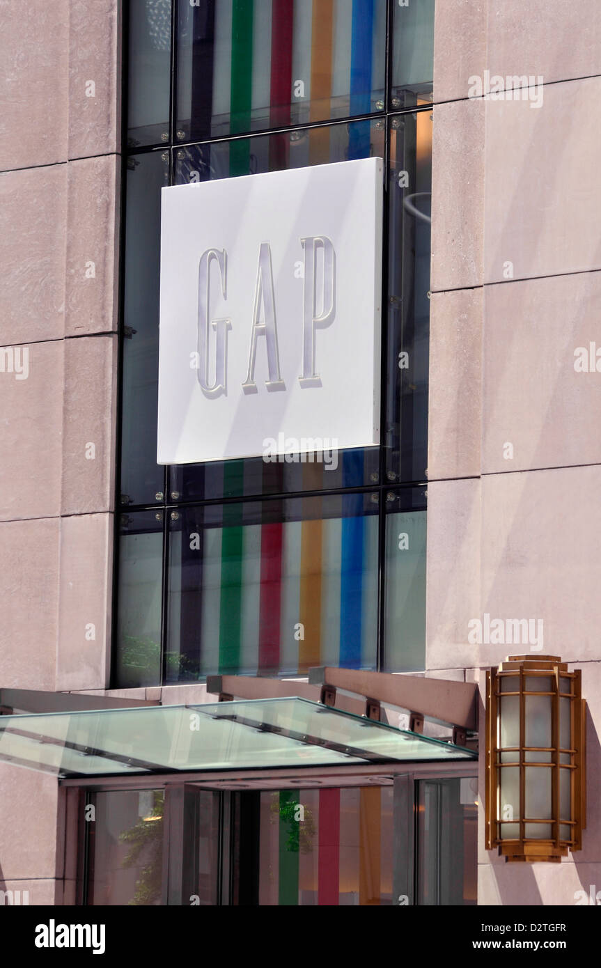 Gap store, New York City, USA Stock Photo - Alamy