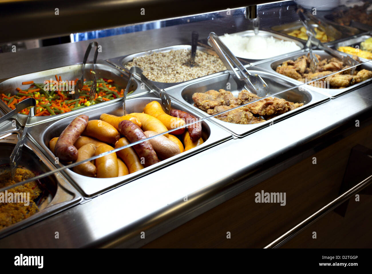 Canteen trays hi-res stock photography and images - Alamy