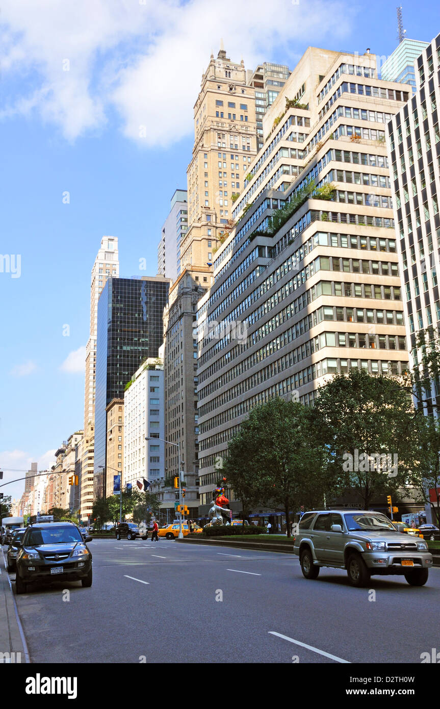 Apartment building block in New York City, USA Stock Photo - Alamy