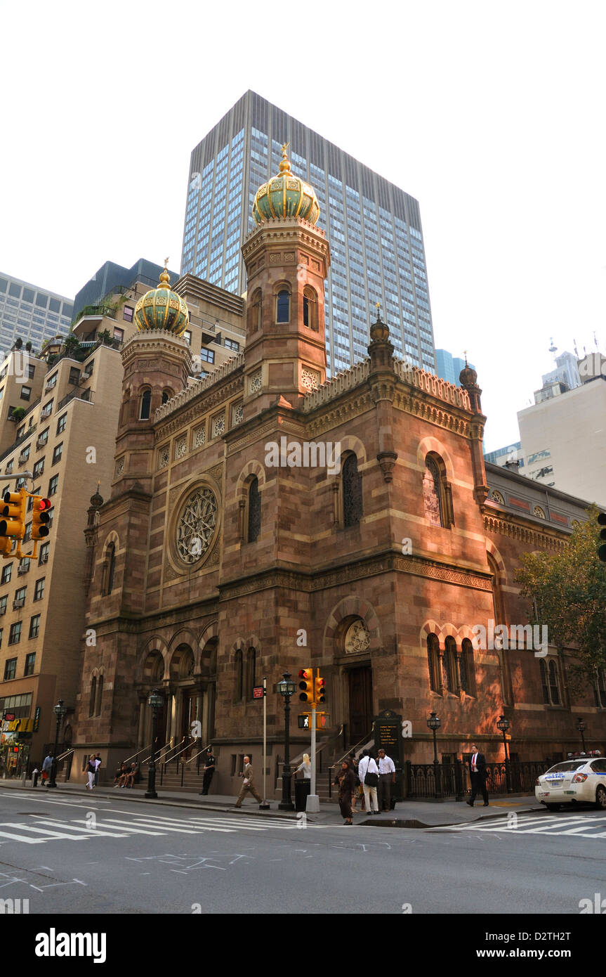 Central synagogue, new york hi-res stock photography and images - Alamy