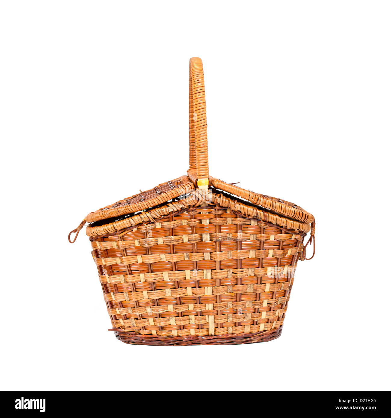 Open Picnic Basket