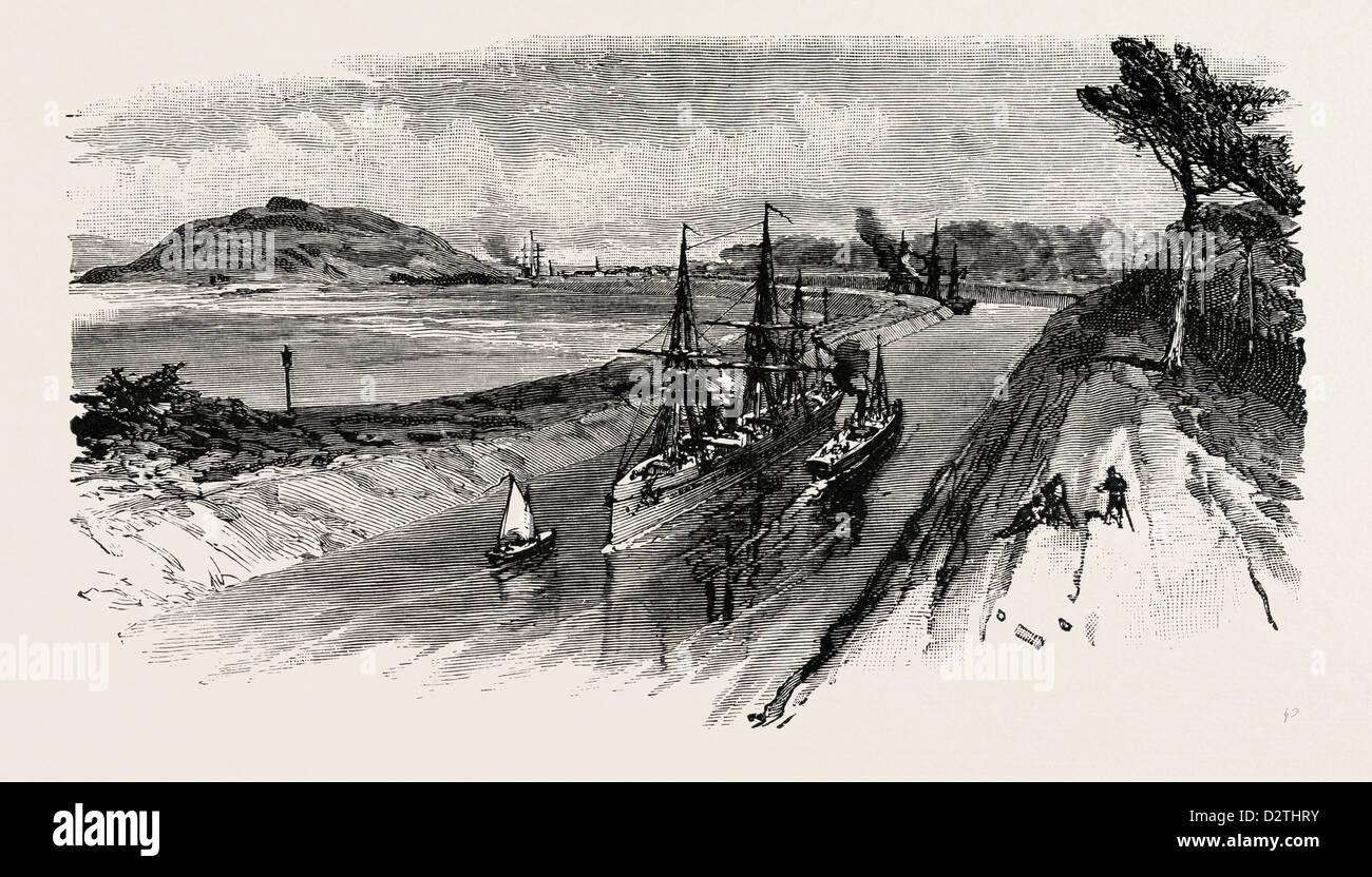 MANCHESTER SHIP CANAL Stock Photo - Alamy