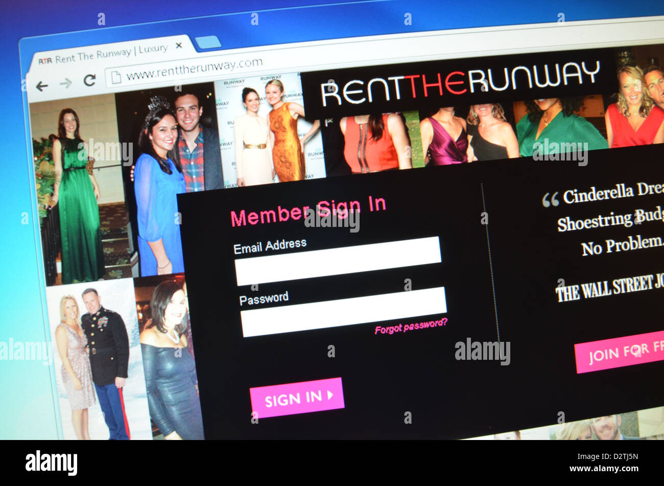 Rent the runway hi-res stock photography and images - Alamy