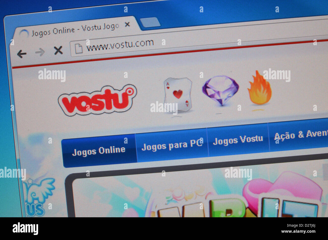 Gaming website logo hi-res stock photography and images - Alamy