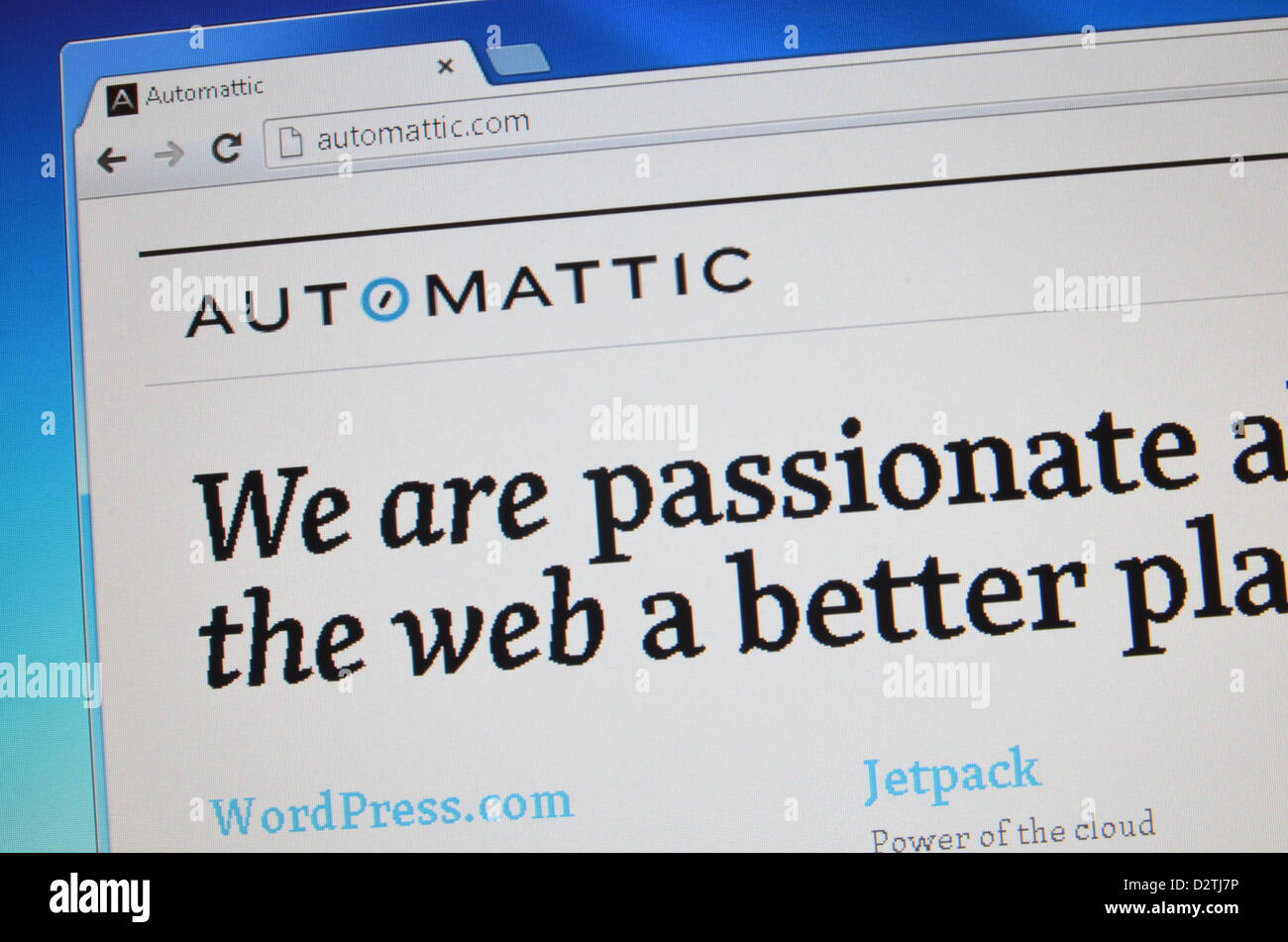 Automattic hi-res stock photography and images - Alamy