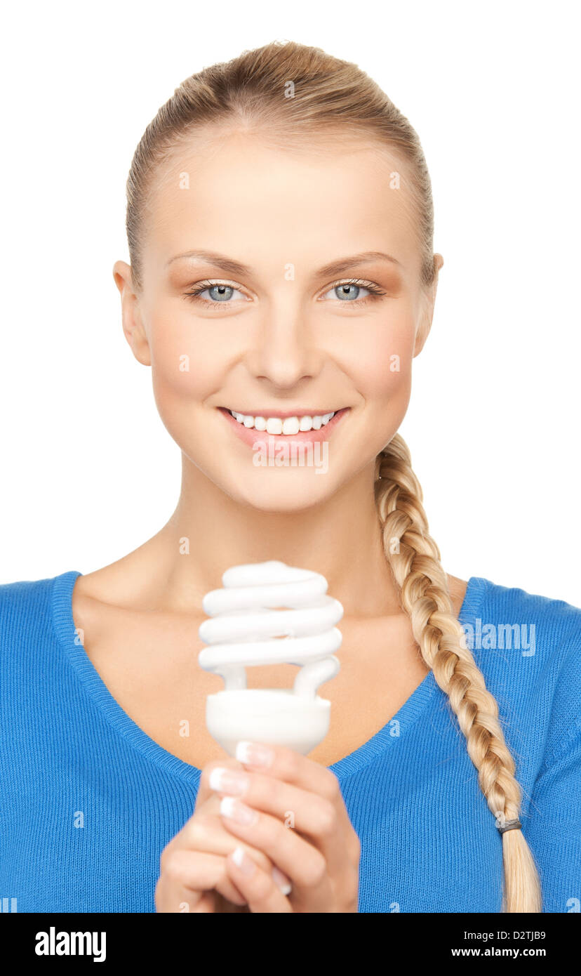 woman with energy saving bulb Stock Photo - Alamy woman with energy saving bulb Stock Photo - Alamy