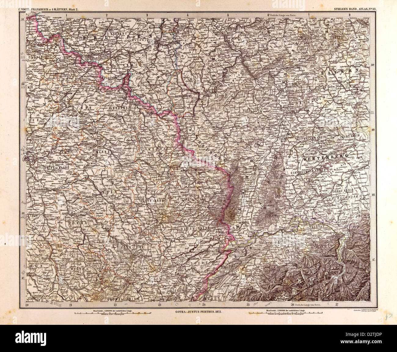 France map hi-res stock photography and images - Alamy