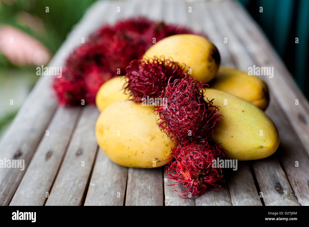 Close up tropic fruits hi-res stock photography and images - Alamy