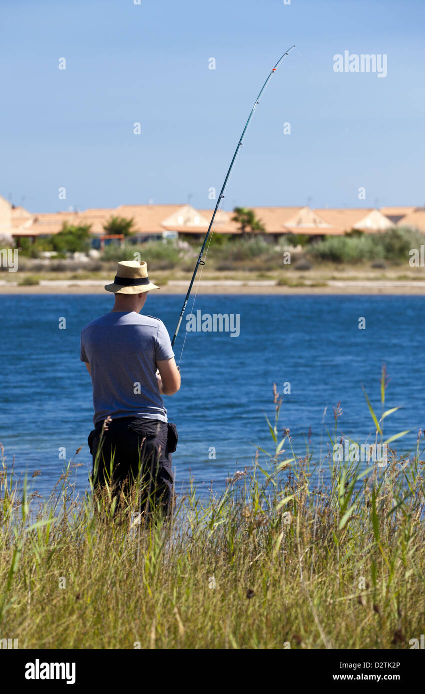 Angler stands hi-res stock photography and images - Alamy