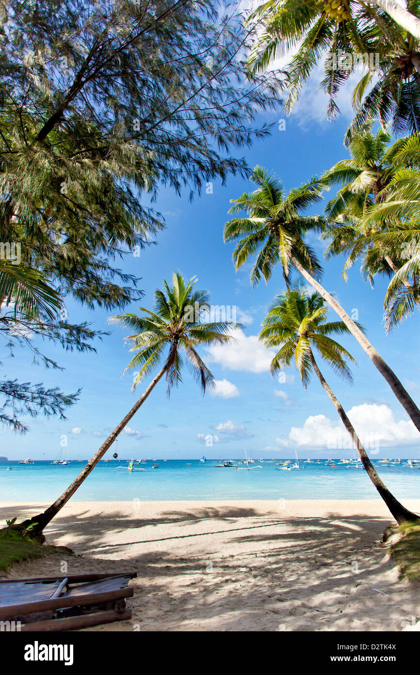 Tropical scene, Philippines Stock Photo - Alamy