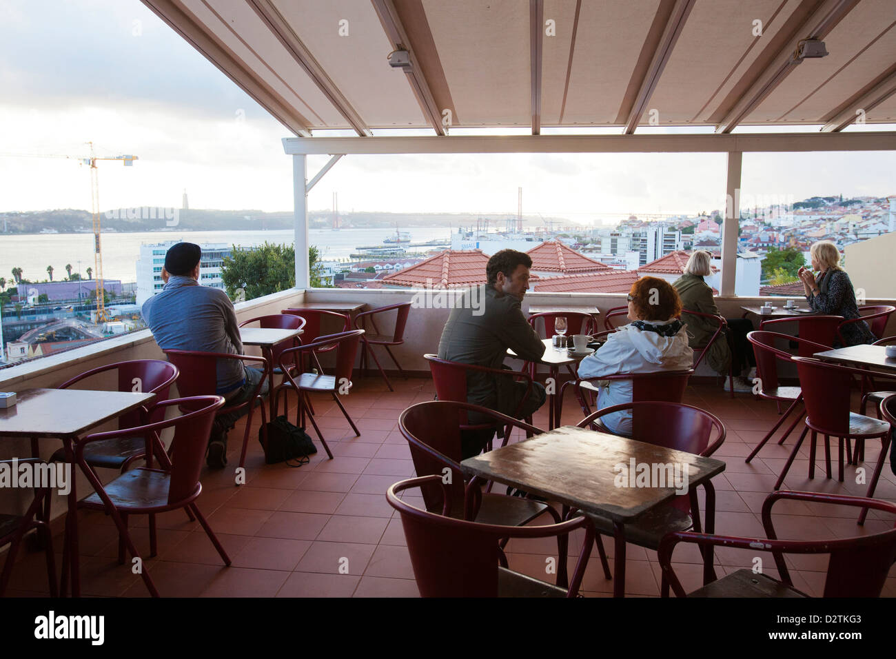 Noobai cafe, Lisbon, Portugal Stock Photo - Alamy
