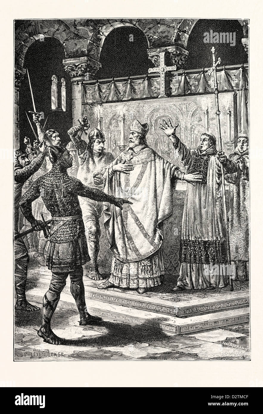 Thomas becket murder hi-res stock photography and images - Alamy