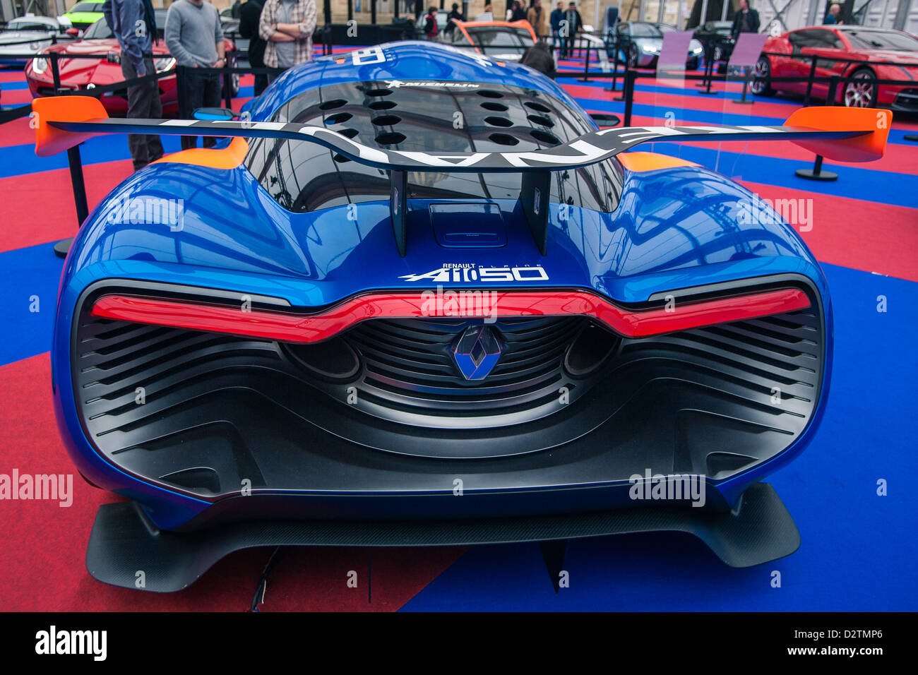Paris, France - 31 January: Exposition "Concept cars". Concept Renault ...