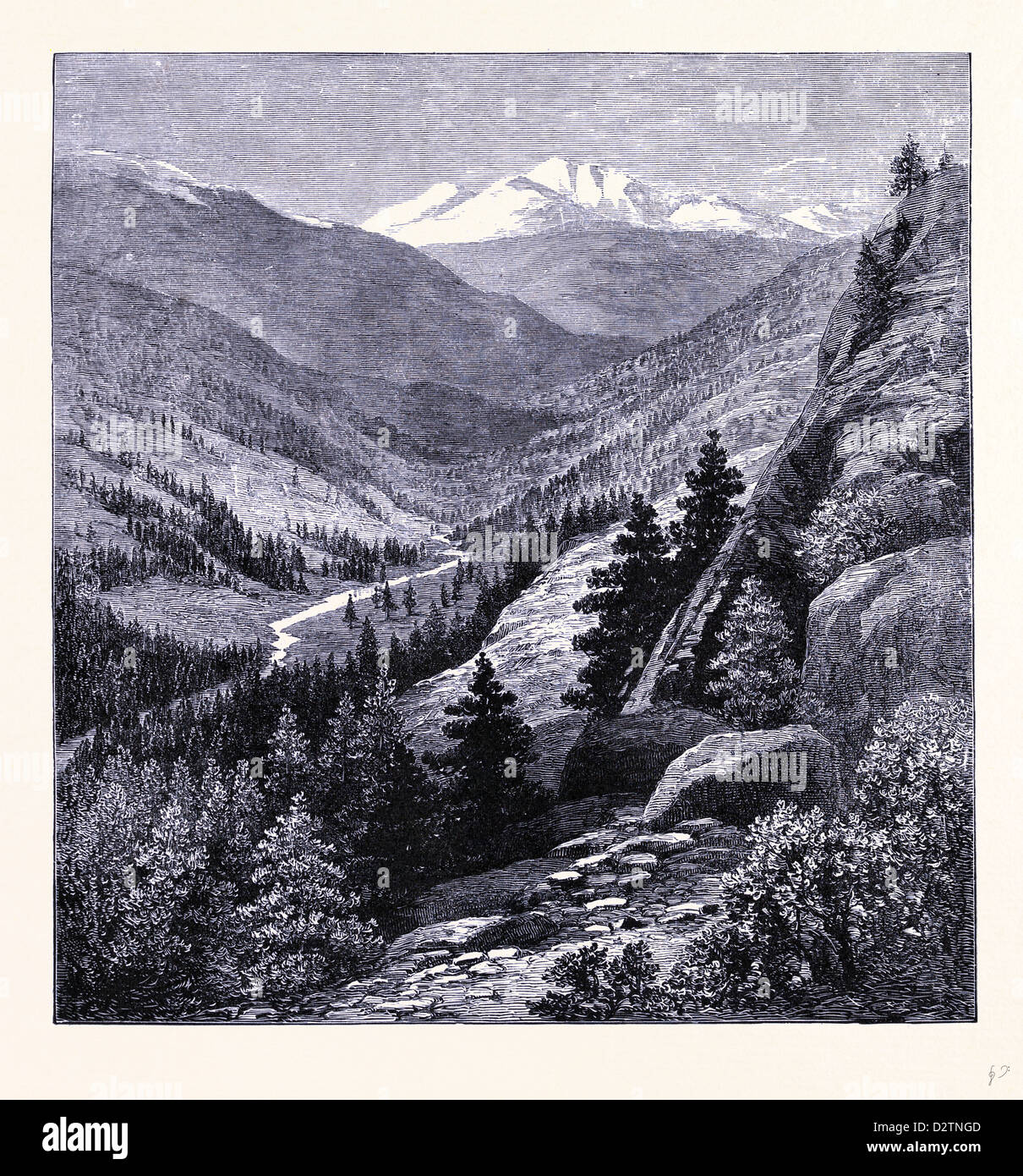 Gray's Peak United States of America Stock Photo - Alamy