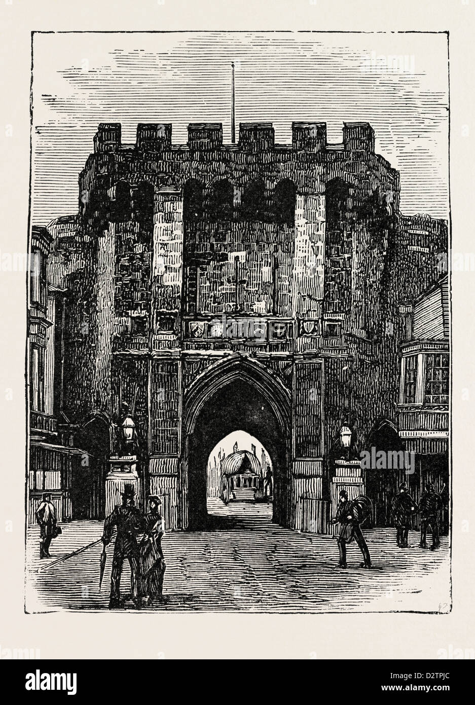 BAR GATE SOUTHAMPTON Stock Photo - Alamy