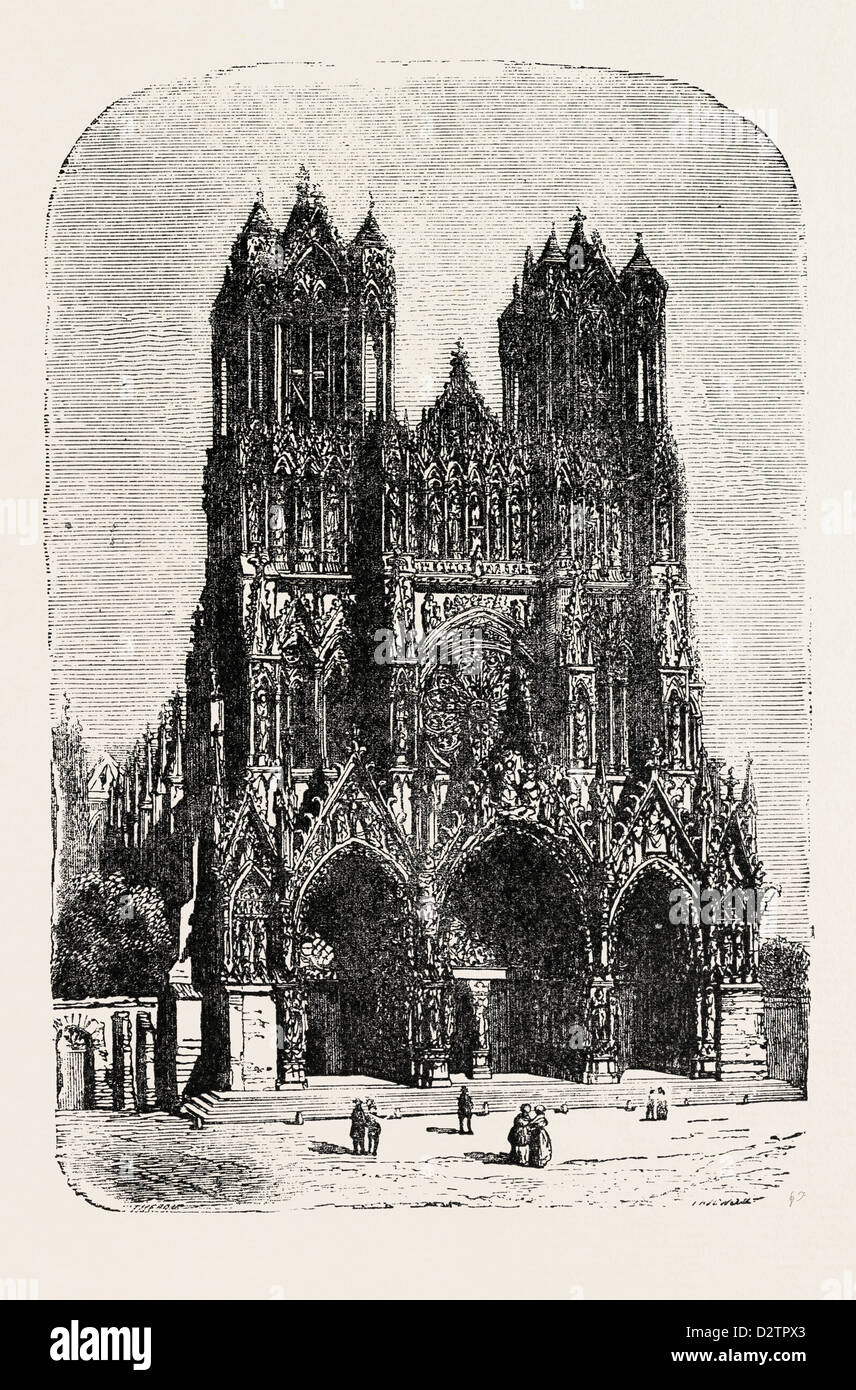 Rheims cathedral hi-res stock photography and images - Alamy