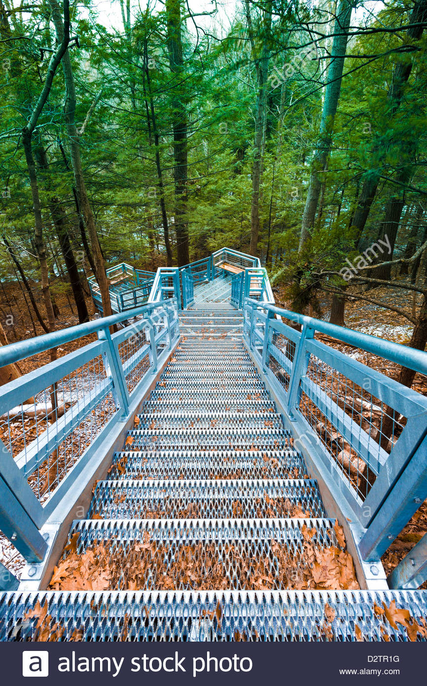 Stairway On Hiking Trail High Resolution Stock Photography and Images ...