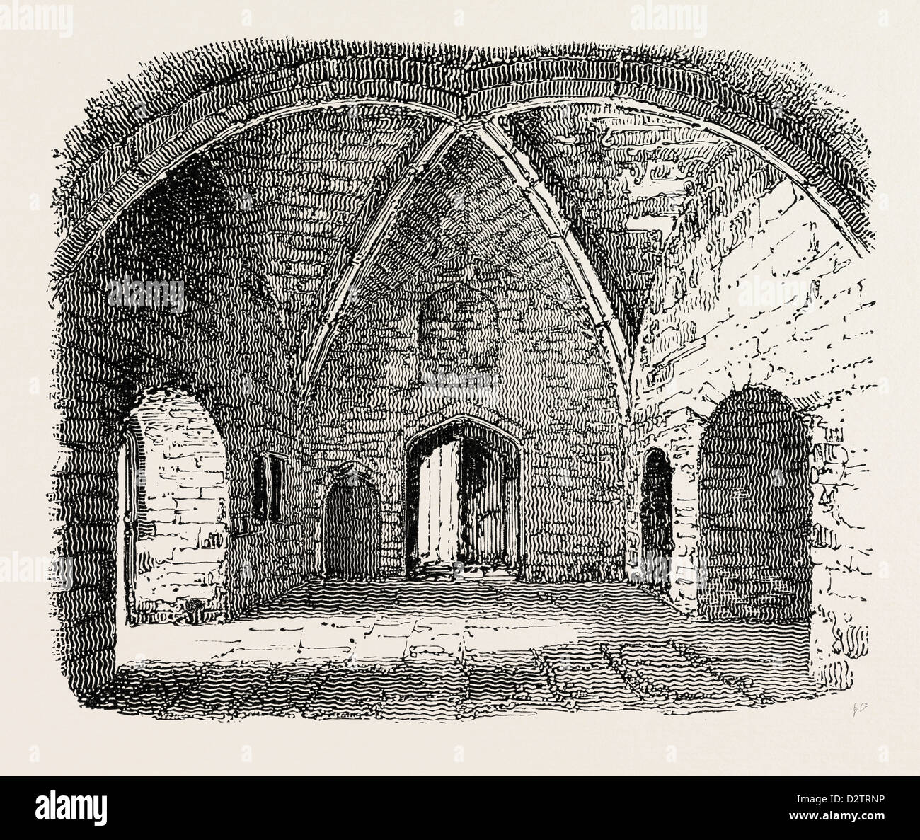 BEAUCHAMP TOWER: PRISON IN THE TOWER OF LONDON Stock Photo - Alamy