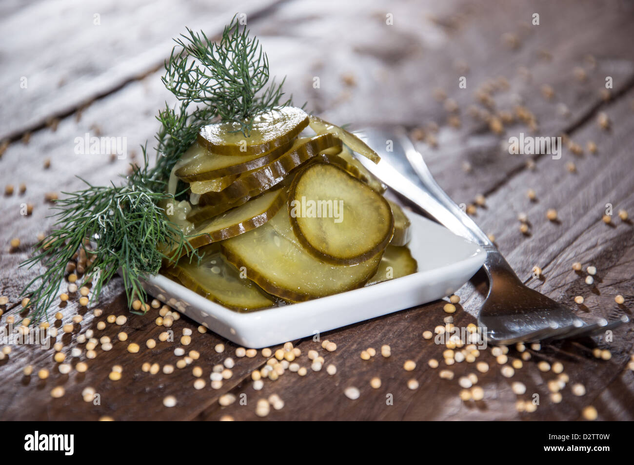 Pickled small cucumber dill hi-res stock photography and images - Alamy