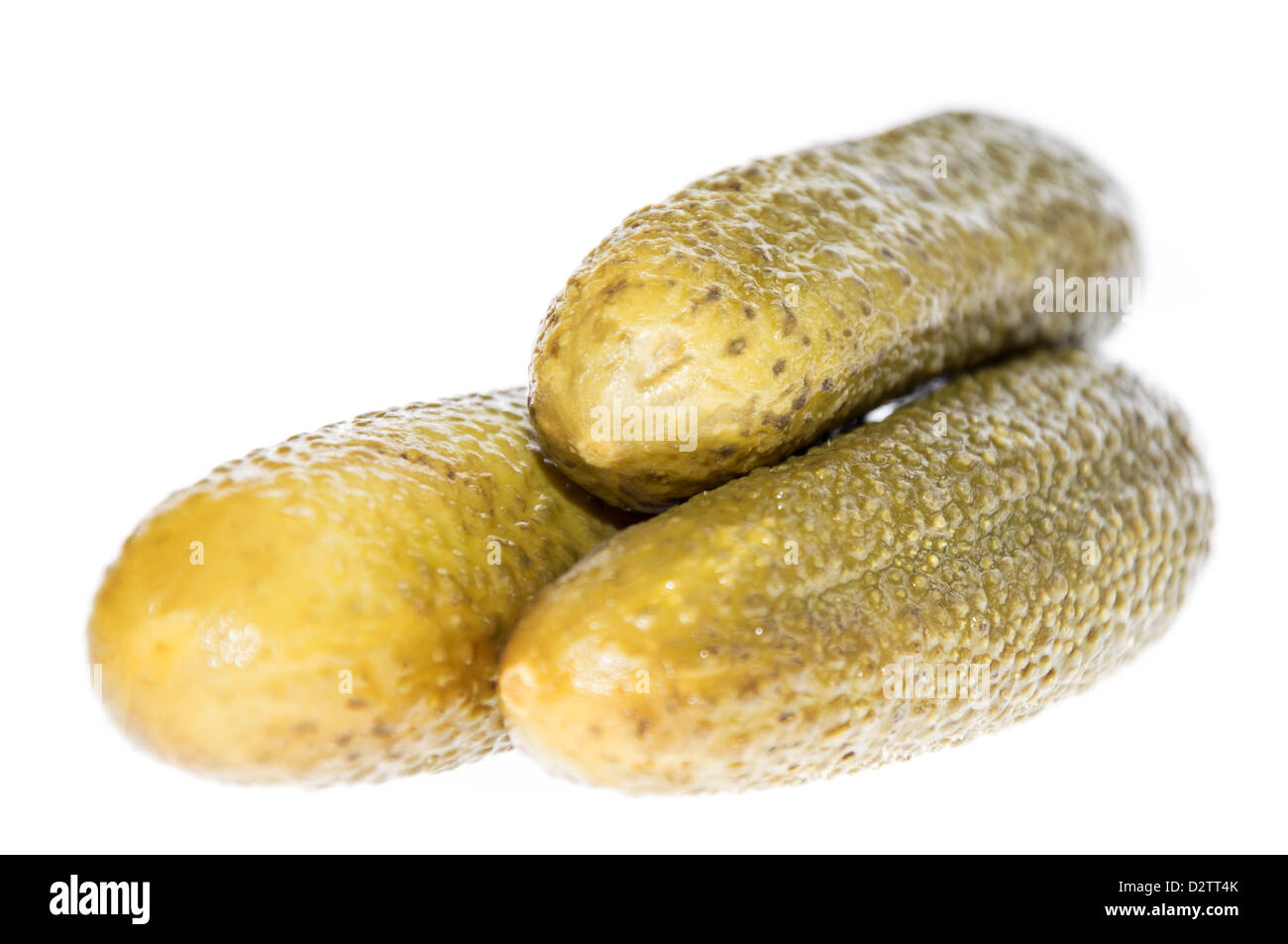 Pickles isolated on white background Stock Photo - Alamy