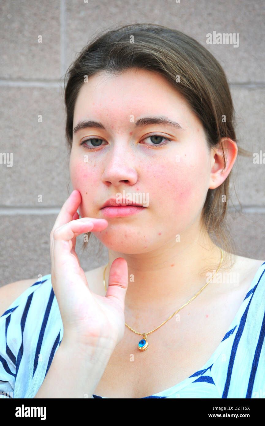 Female beauty expressions Stock Photo - Alamy