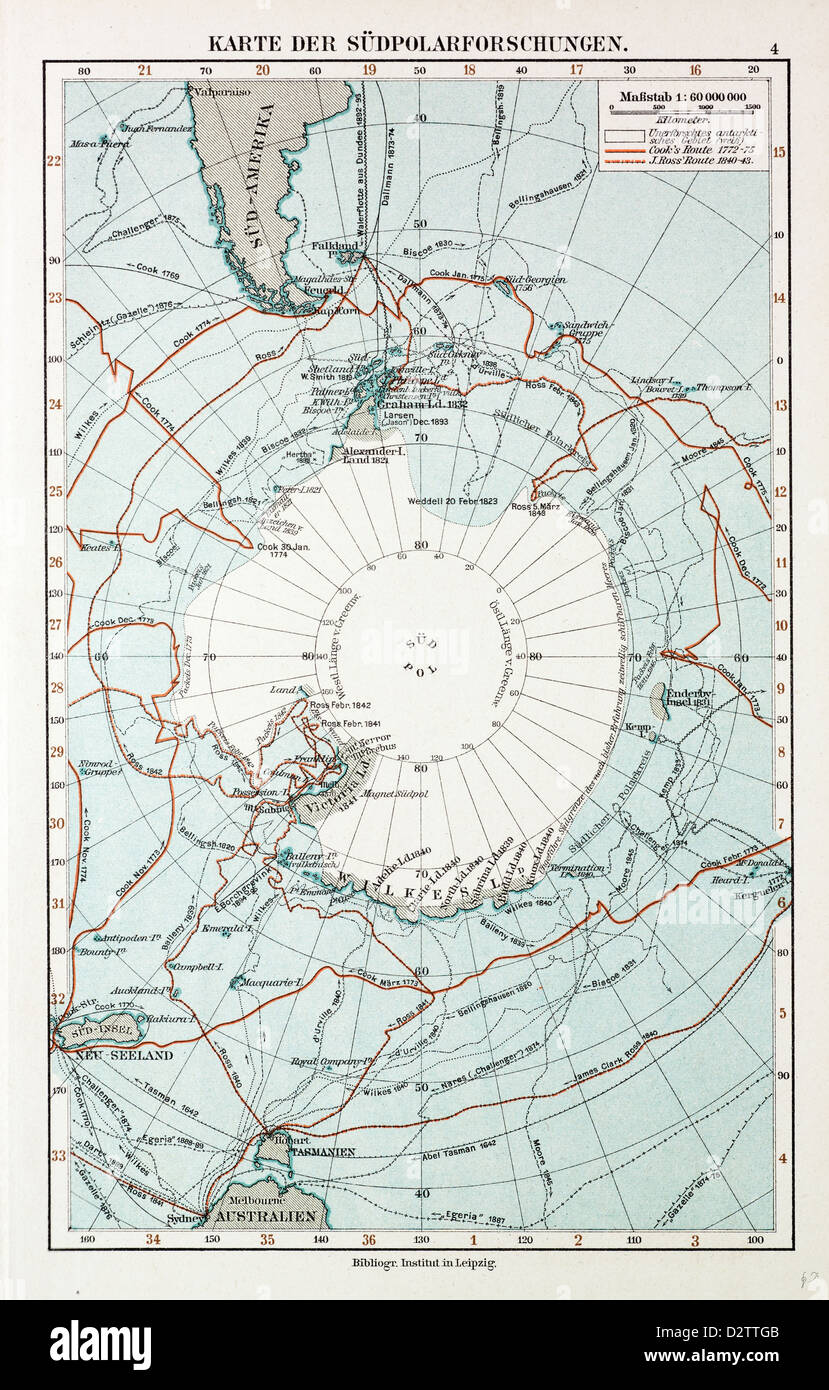 South Pole Map High Resolution Stock Photography and Images - Alamy