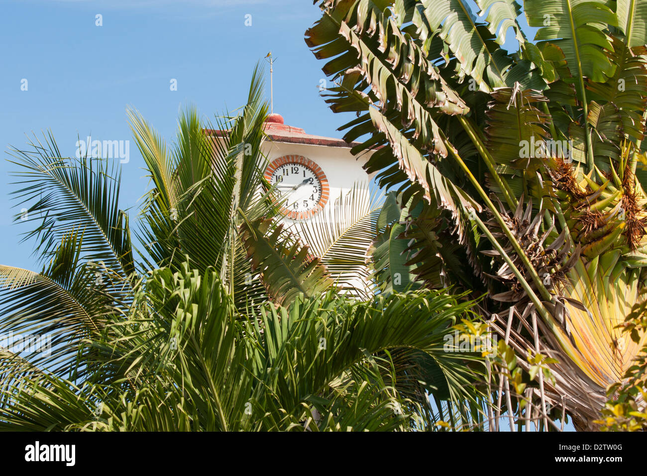 rural Mexico street scene Stock Photo - Alamy
