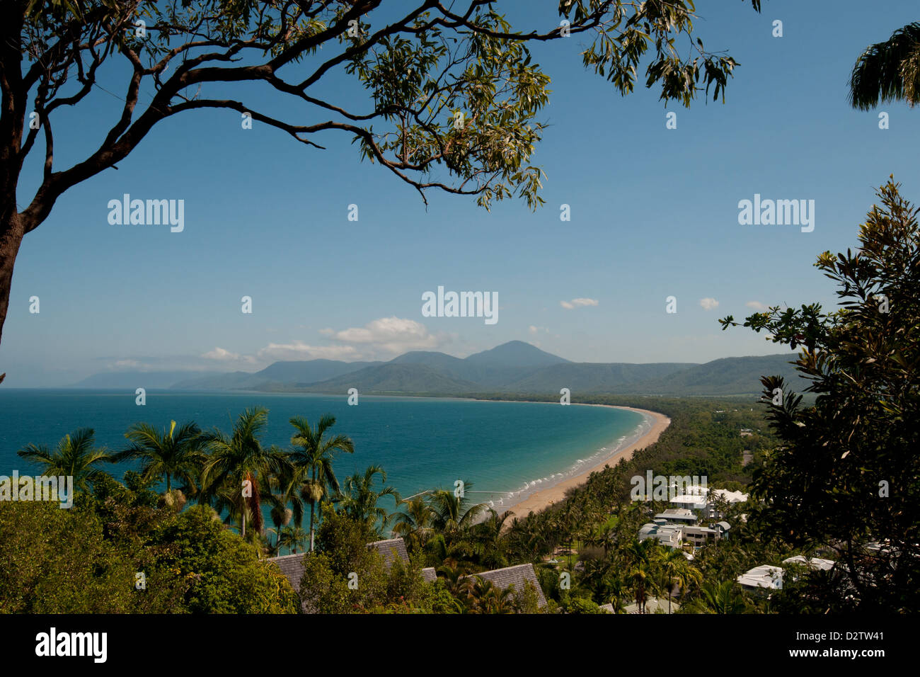 Four Mile Beach, Port Douglas Stock Photo - Alamy