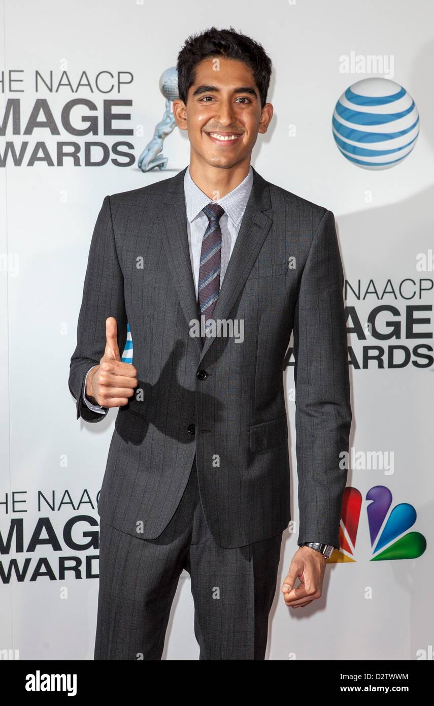 Dev Patel at arrivals for NAACP Image Awards, Shrine Auditorium, Los ...