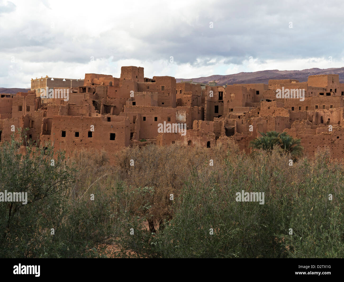 Berber village , Atlas mountains , Morocco , North Africa Stock Photo ...