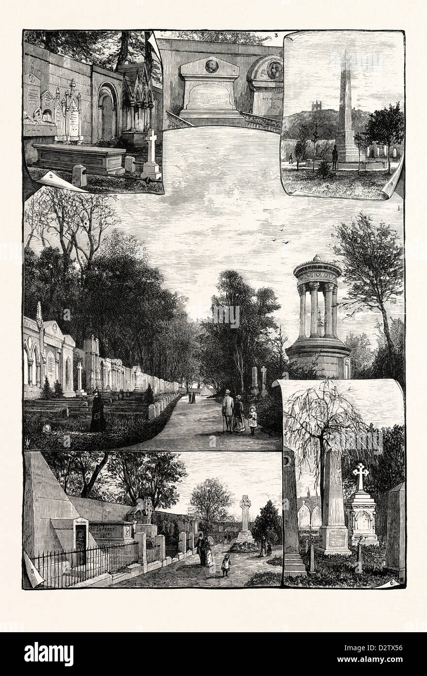 Dean cemetery, edinburgh, hi-res stock photography and images - Alamy