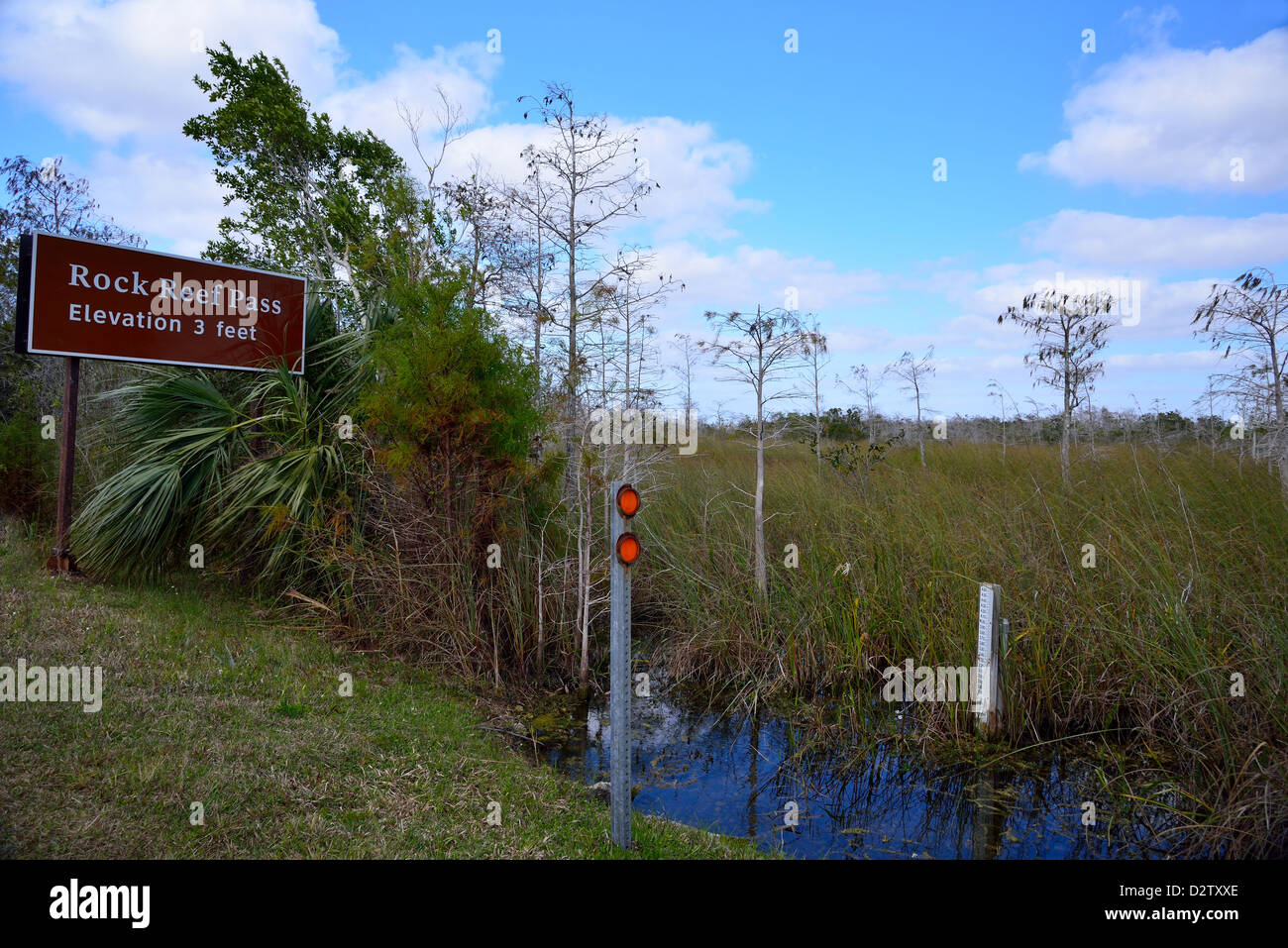 Everglades national park sign florida hi-res stock photography and ...