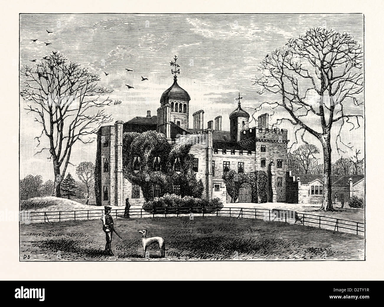 EDINBURGH: NIDDRIE HOUSE Stock Photo - Alamy