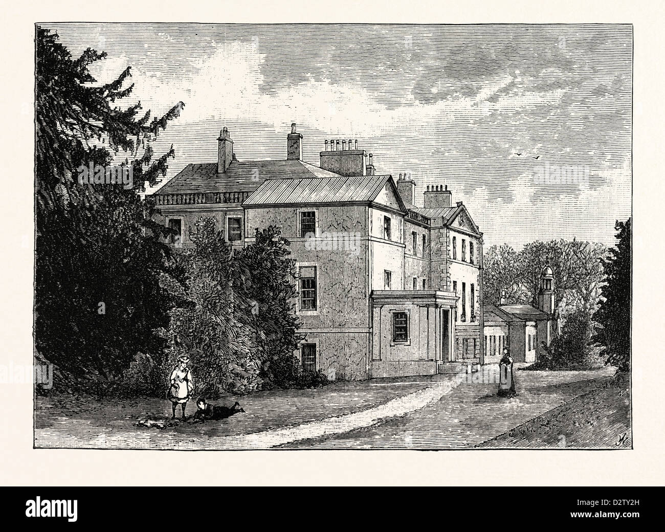 EDINBURGH: EDMONSTONE HOUSE Stock Photo - Alamy