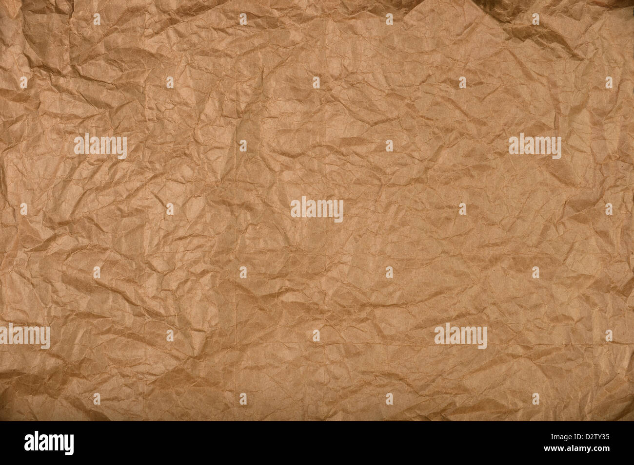 Crumpled brown paper background Stock Photo - Alamy