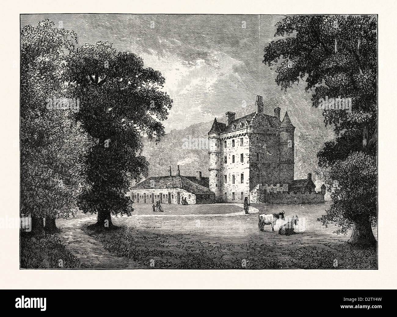 Melville Castle High Resolution Stock Photography and Images - Alamy