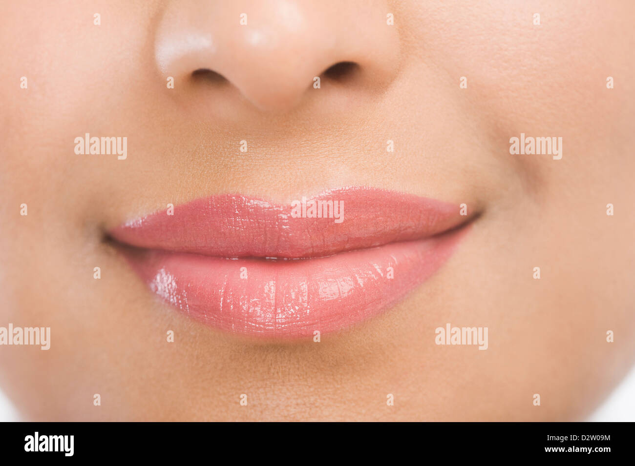 Extreme close up human lips hi-res stock photography and images - Alamy
