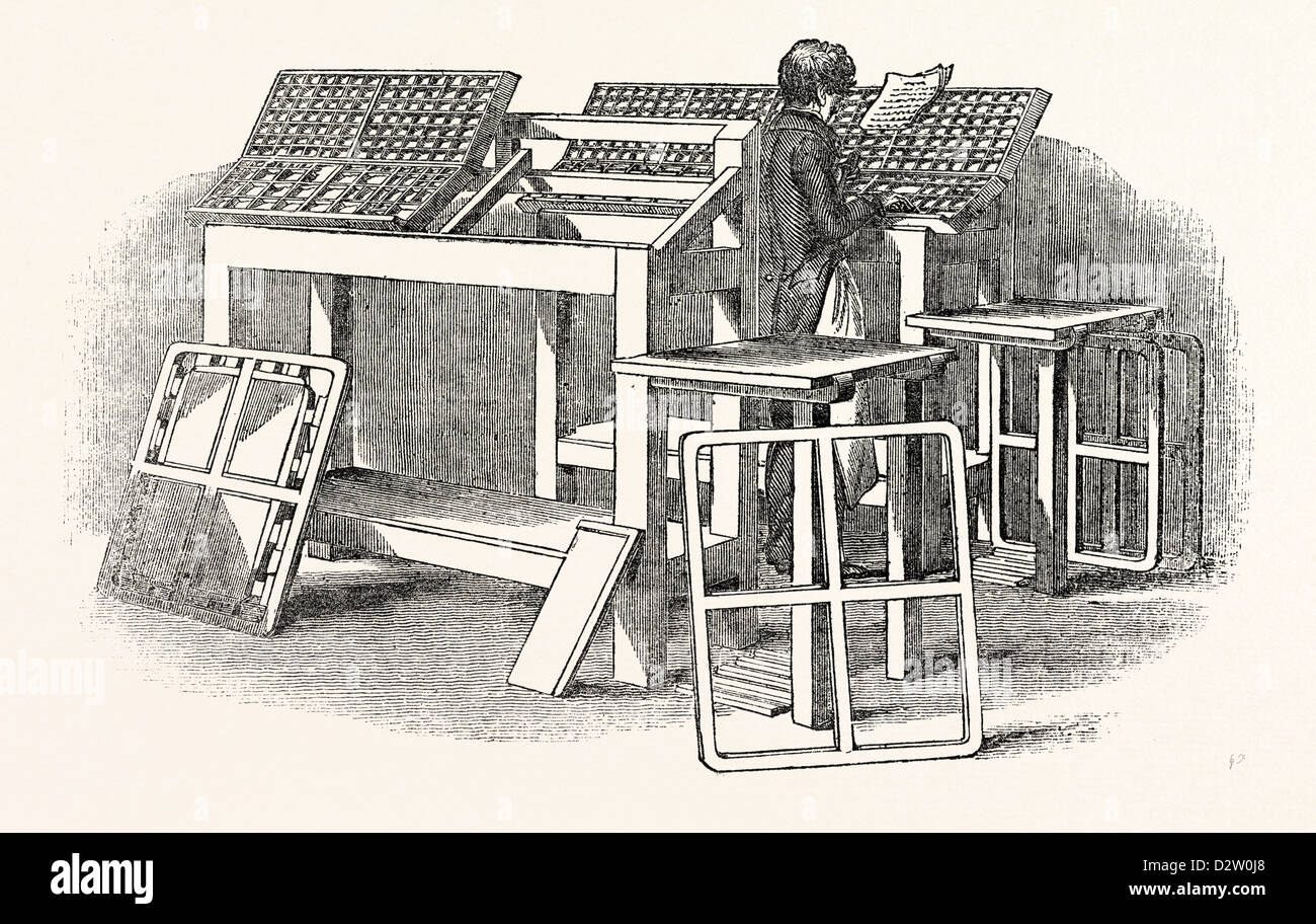 Frames Cases to be used in the process of printing Stock Photo - Alamy