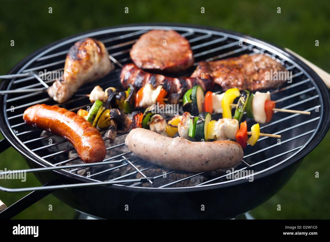 BBQ, Grilling time Stock Photo - Alamy