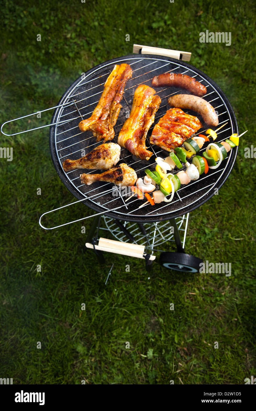 BBQ, Grilling time Stock Photo - Alamy