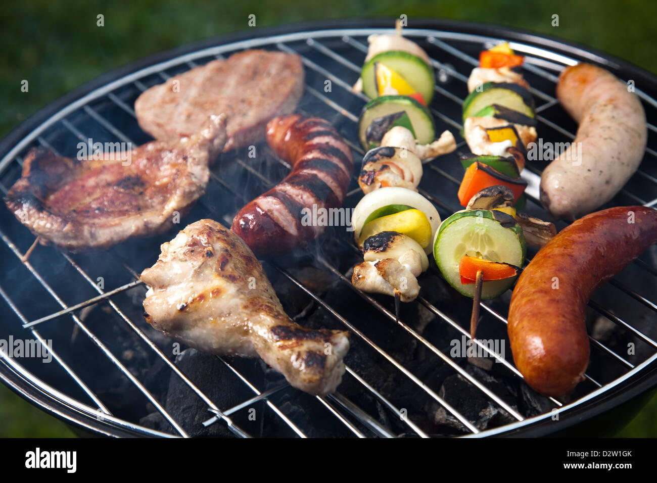 BBQ, Grilling time Stock Photo - Alamy
