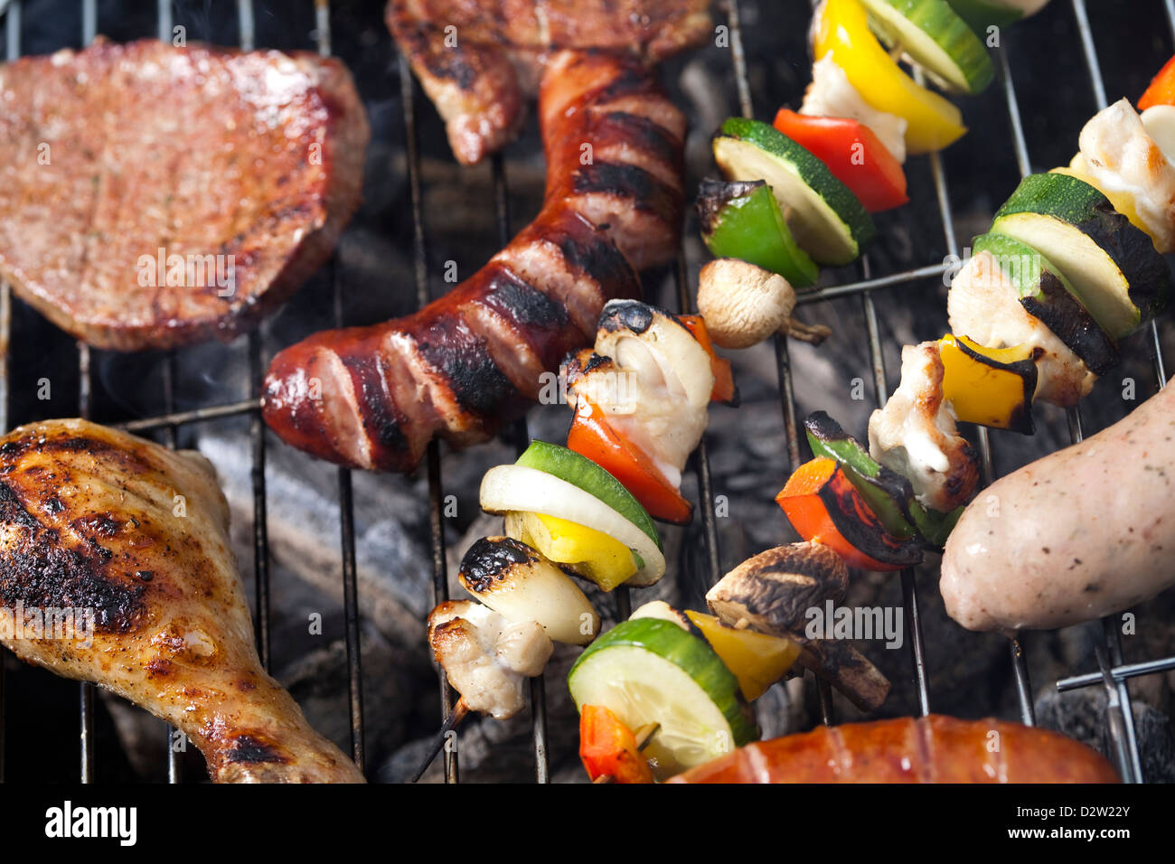 Grilling time, Grill Stock Photo - Alamy