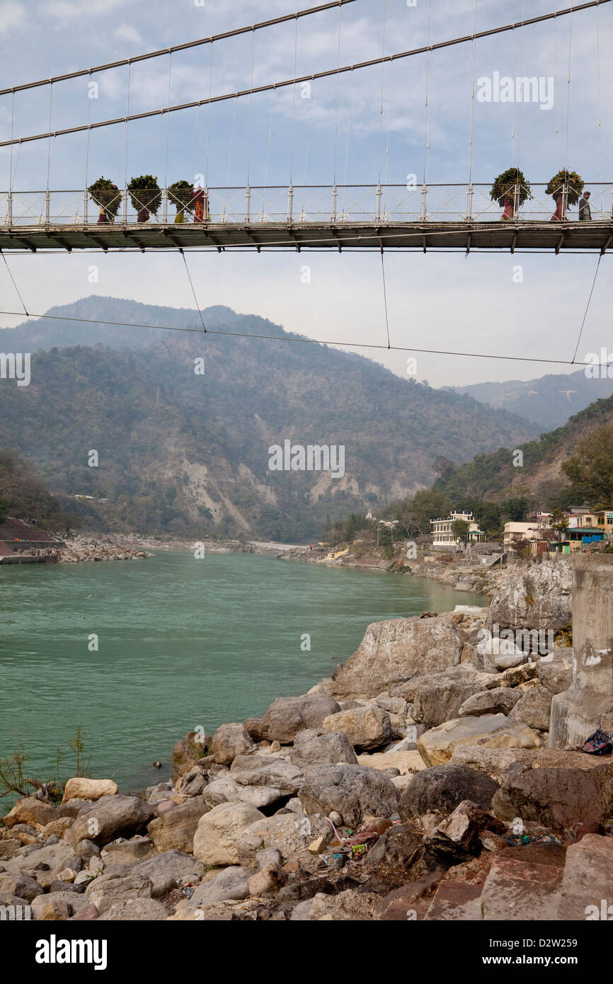 Rishikesh india ganges river hi-res stock photography and images - Alamy